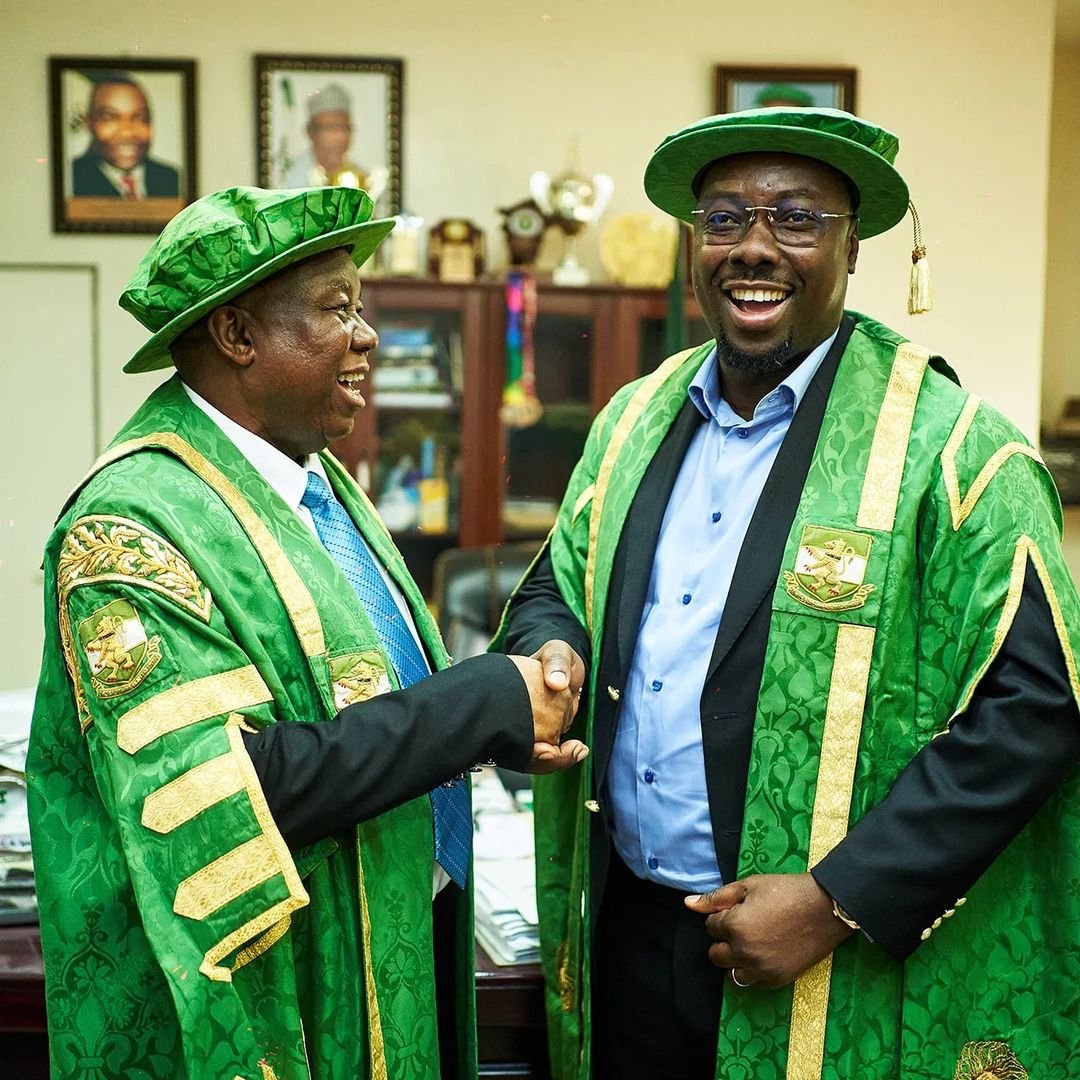 Photo's of Obinna Iyiegbu as the Commencement Speaker at the 50th ...